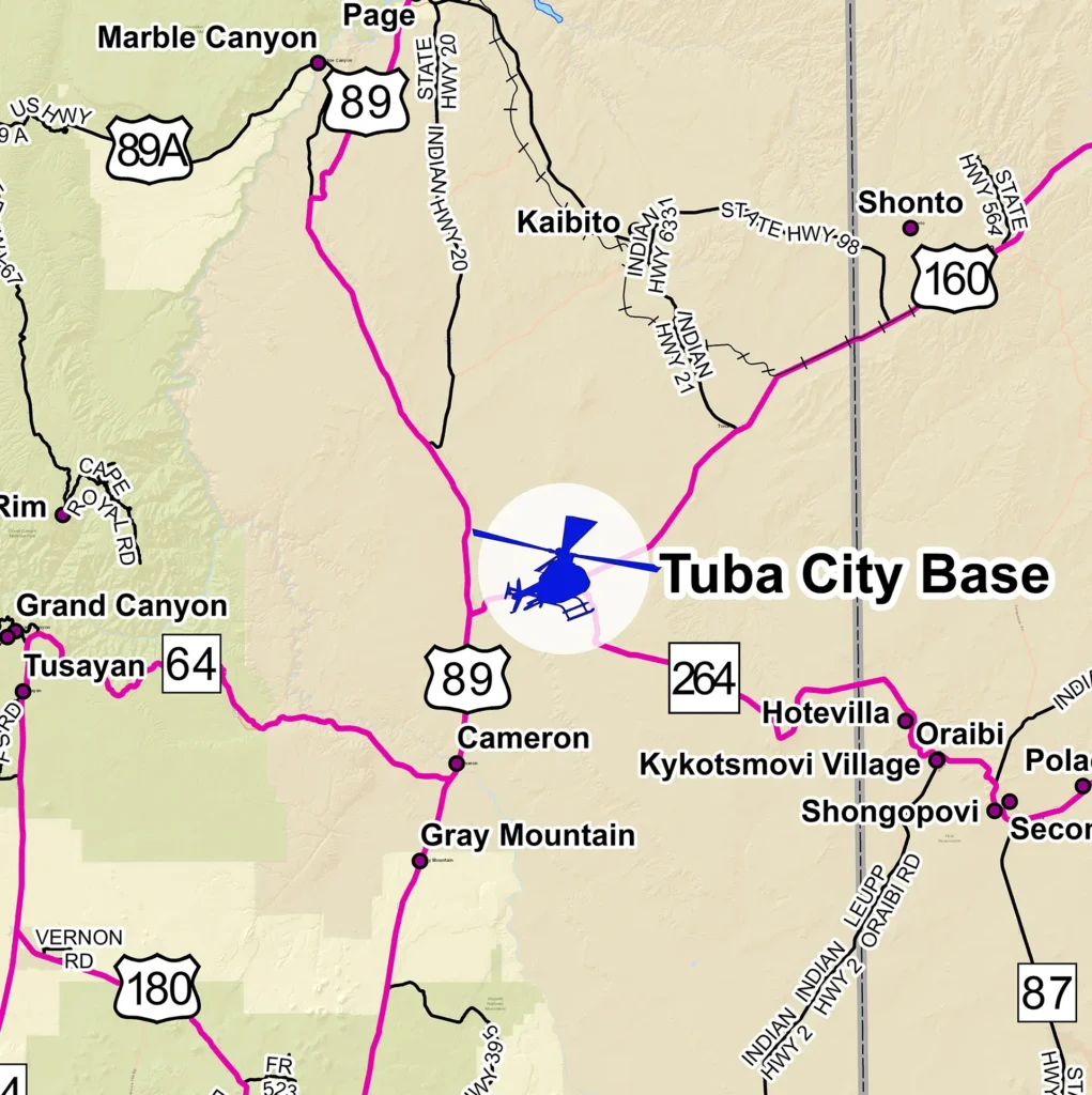 Guardian Air base in Tuba City - Northern Arizona Healthcare